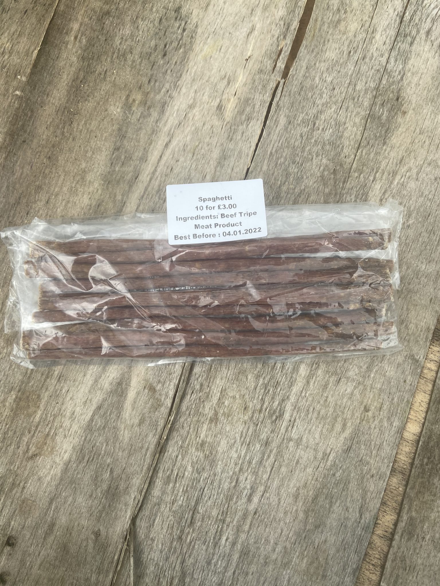 Beef & Tripe Spaghetti – Bulmer Pet Foods