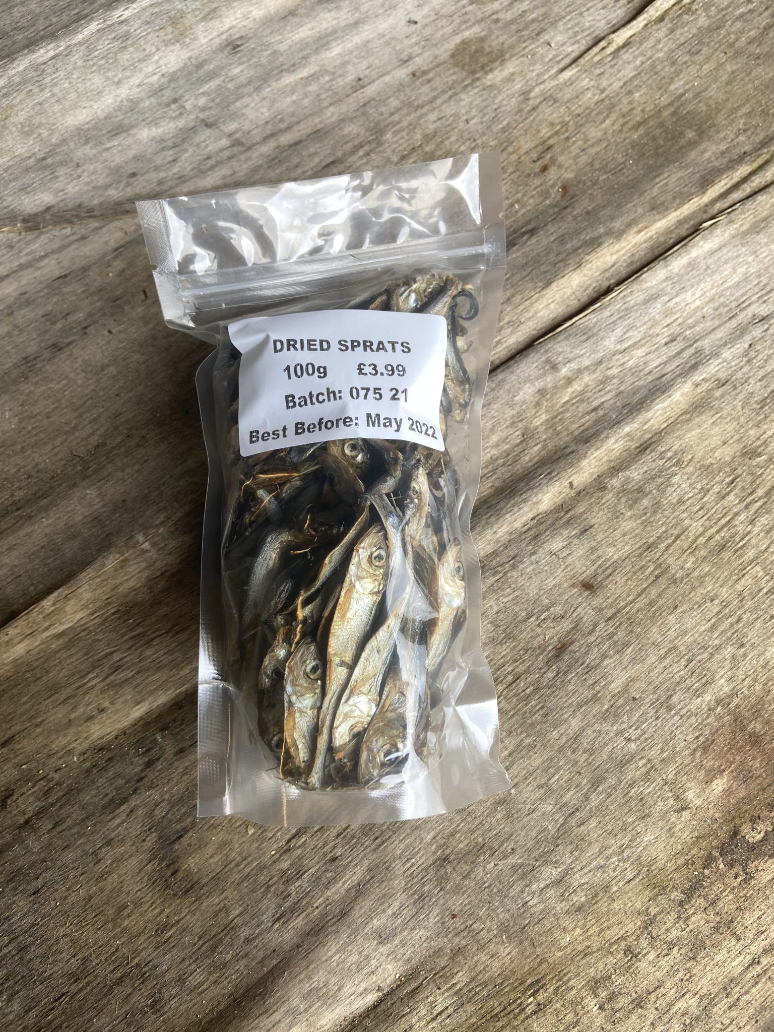 Dried Sprats – Bulmer Pet Foods