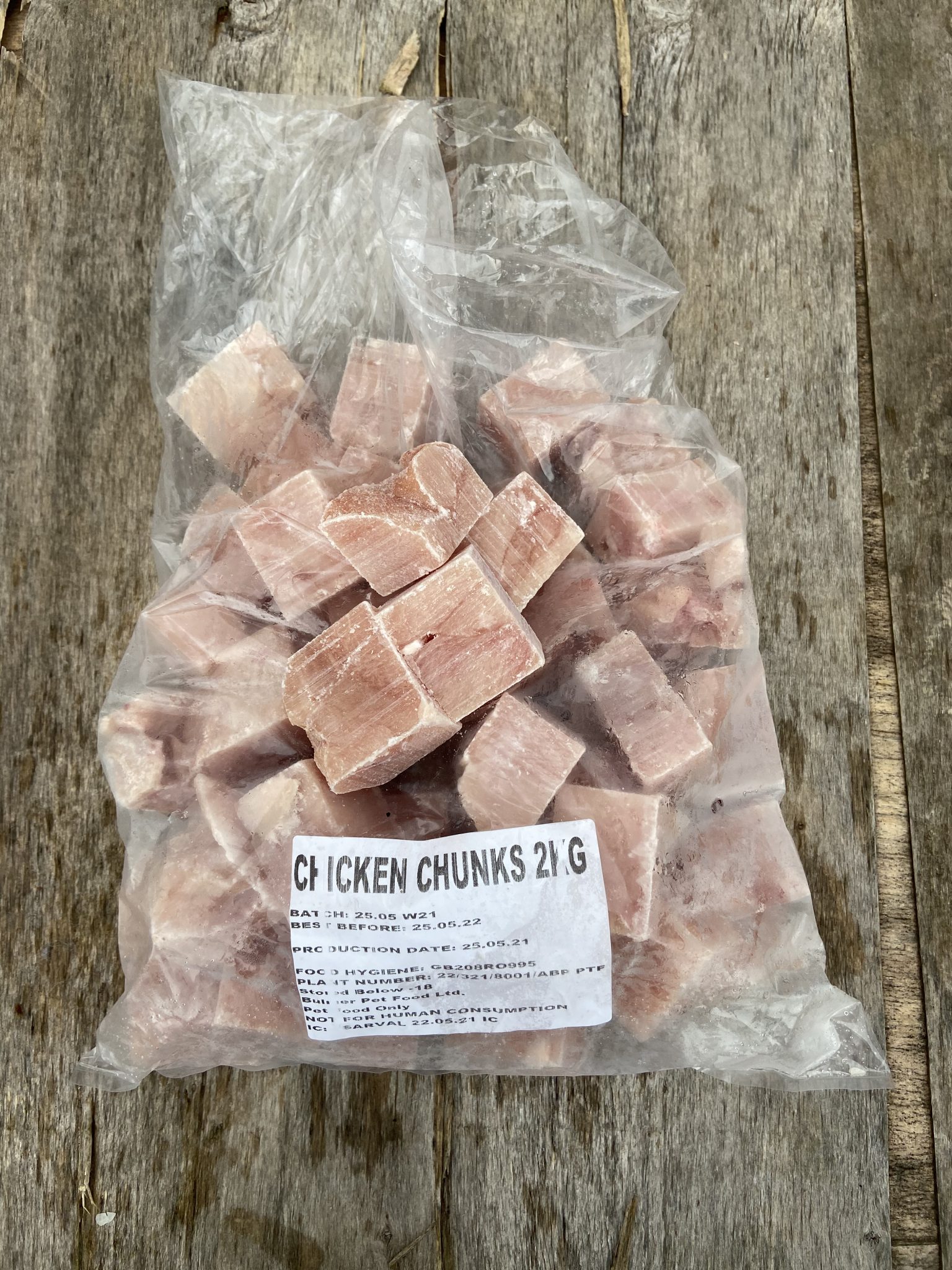 Chicken Chunks – Bulmer Pet Foods